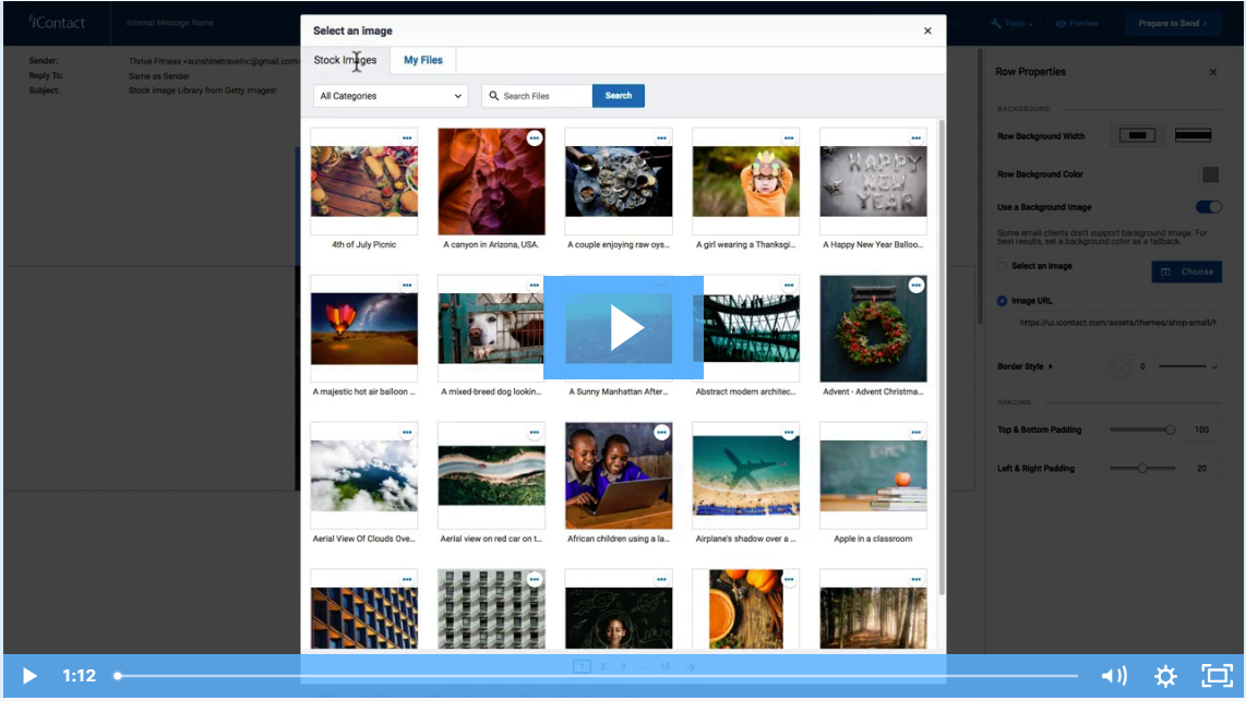 (Video) Stock Image Library from Getty Images Tutorial [1:12]